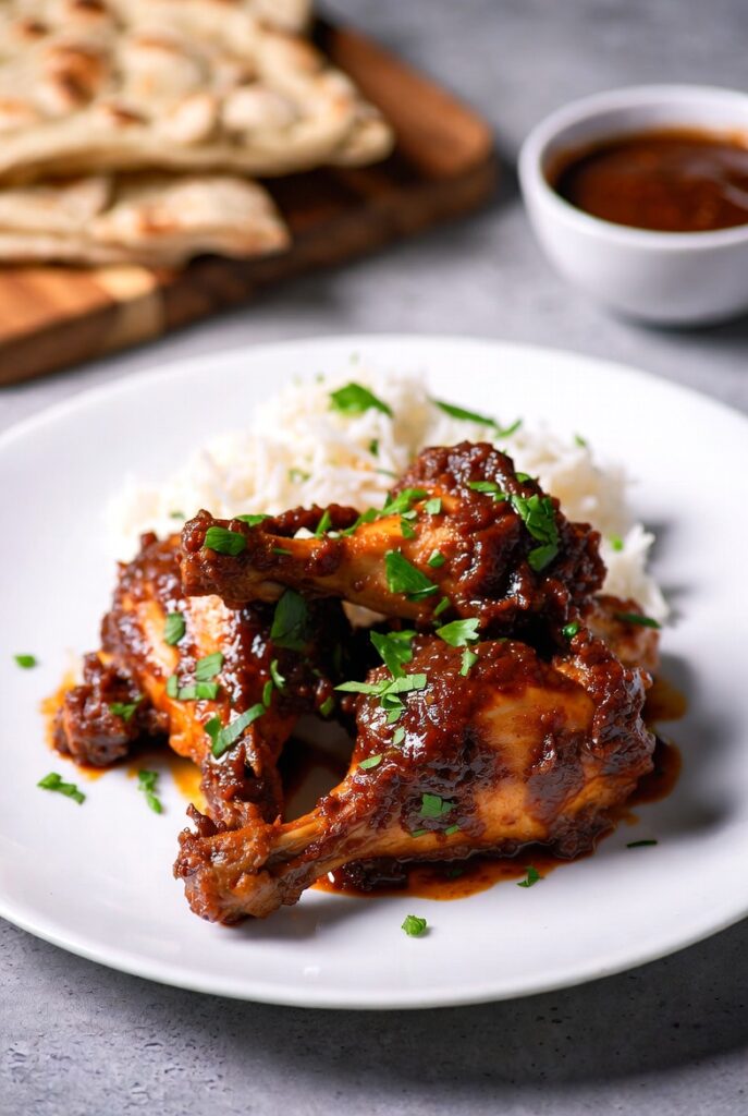 Sweet & Sticky Mango Chutney Chicken | Shemins