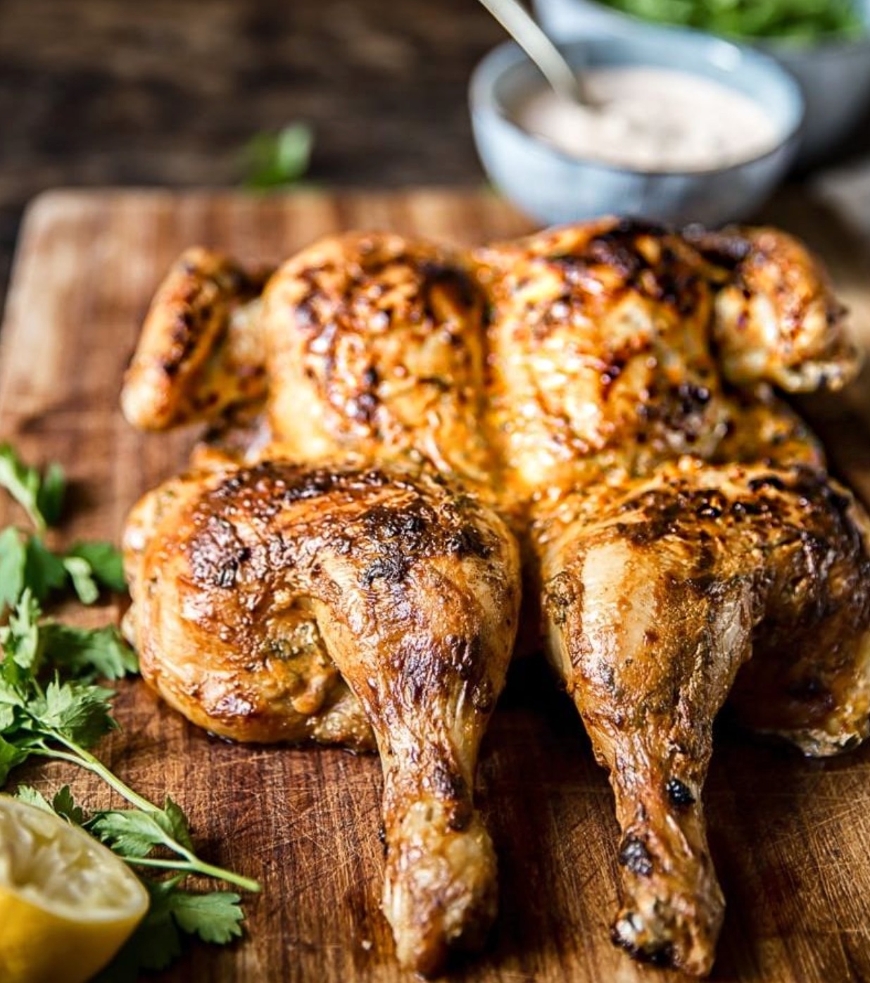 Ras El Hanout Grilled Chicken + Video | Shemins