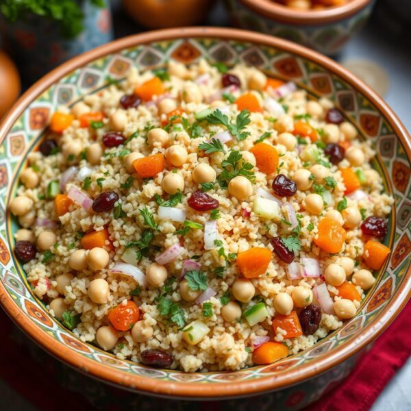 Moroccan Cous Cous Salad | Shemin's Recipes